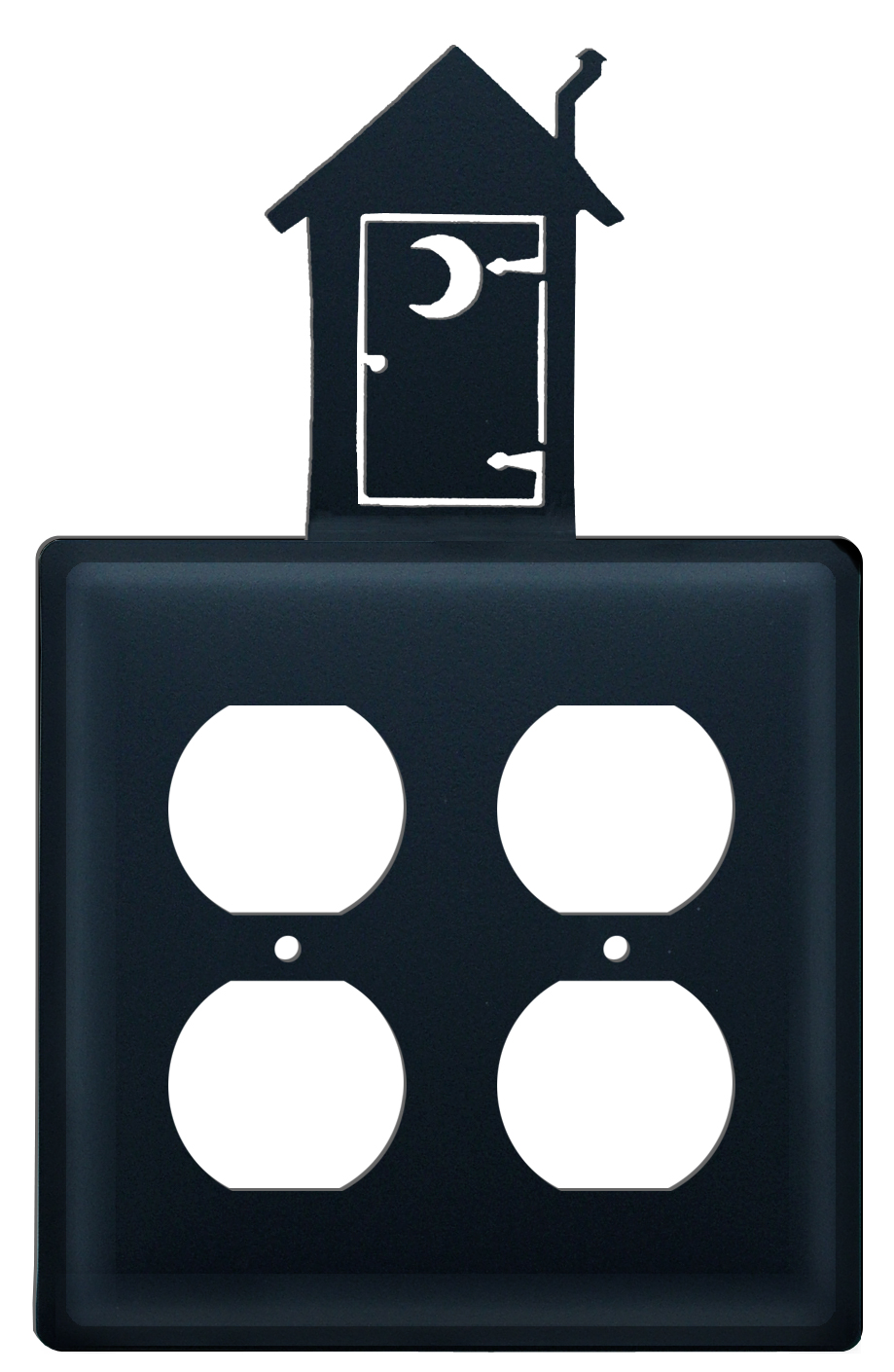 Outhouse - Double Outlet Cover
