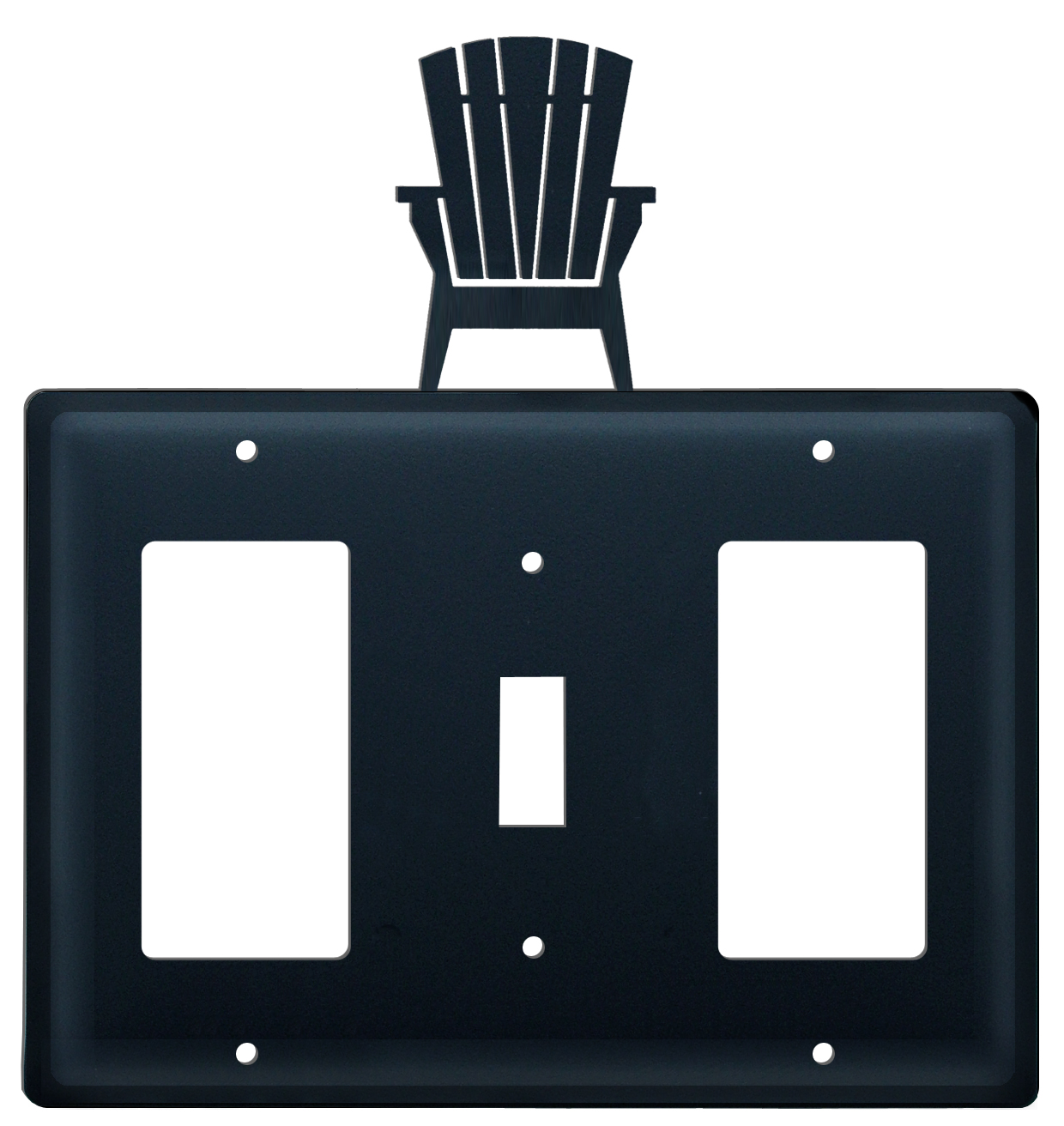 Adirondack - Single GFI, Switch and GFI Cover