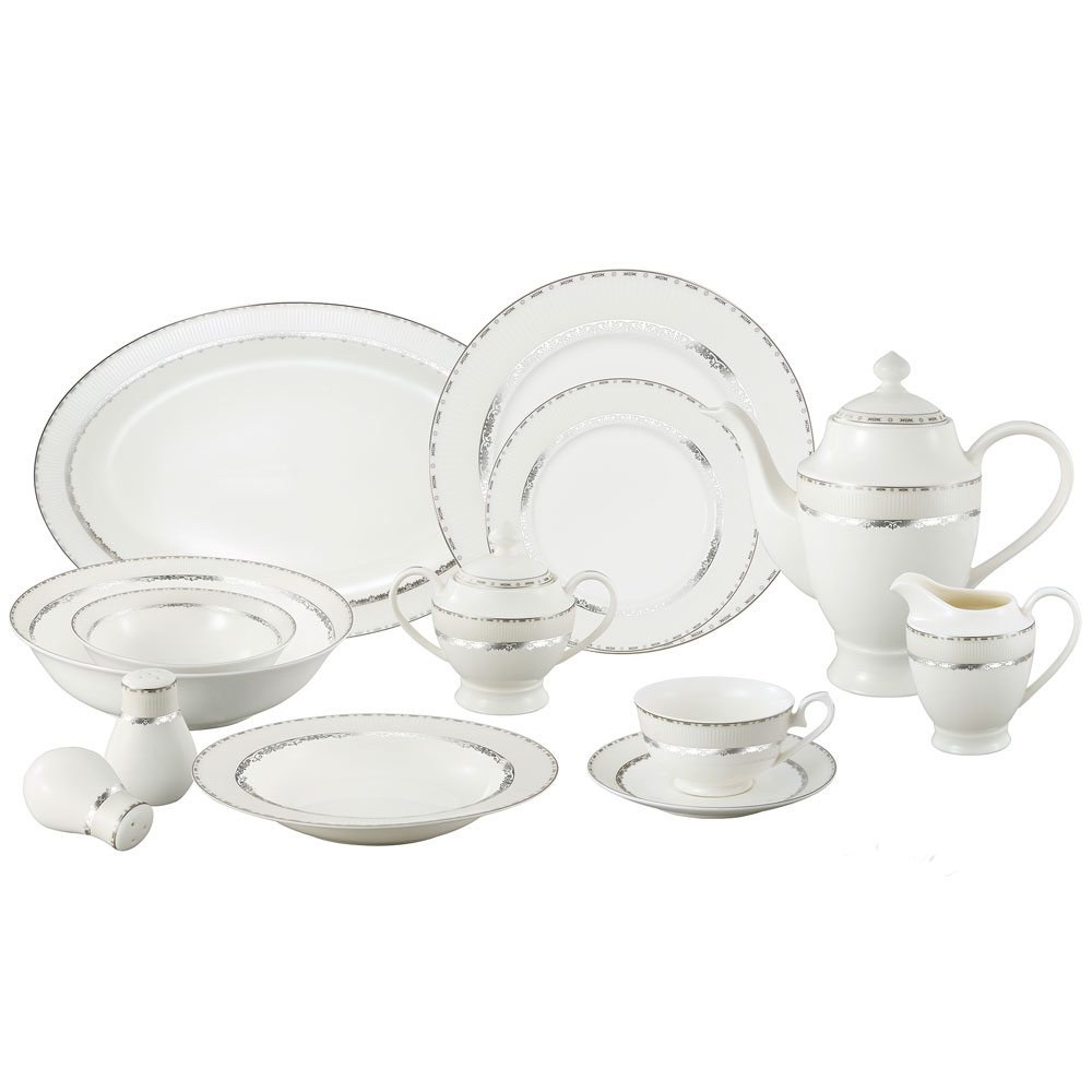 Lorren Home Trends | Bone China, La Luna, Dinnerware Set, Serafina Lorren Home Trends | Bone China, La Luna, Dinnerware Set, Serafina