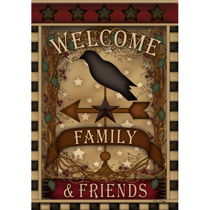 Carson Home Accents | FlagTrends, Garden Flag, Welcome Flag