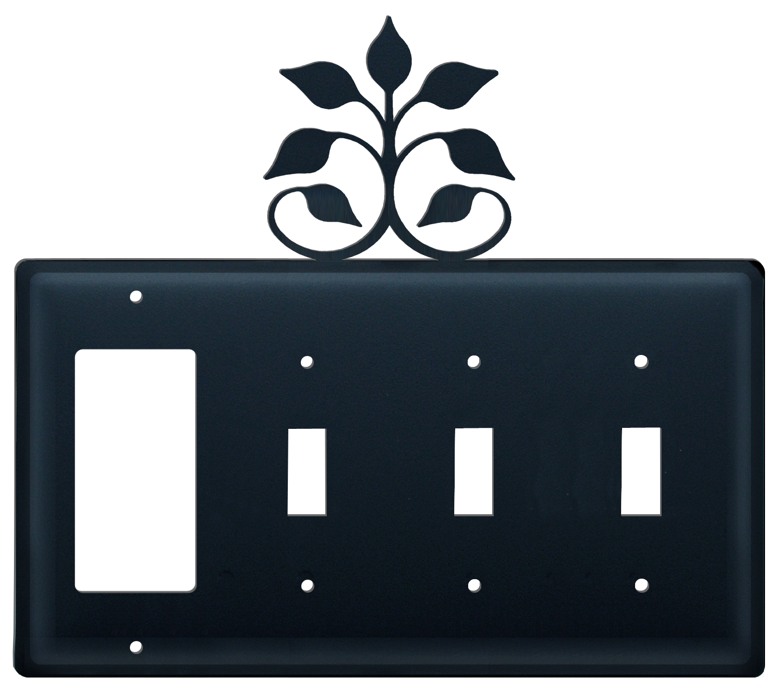 Leaf Fan - Single GFI and Triple Switch Cover