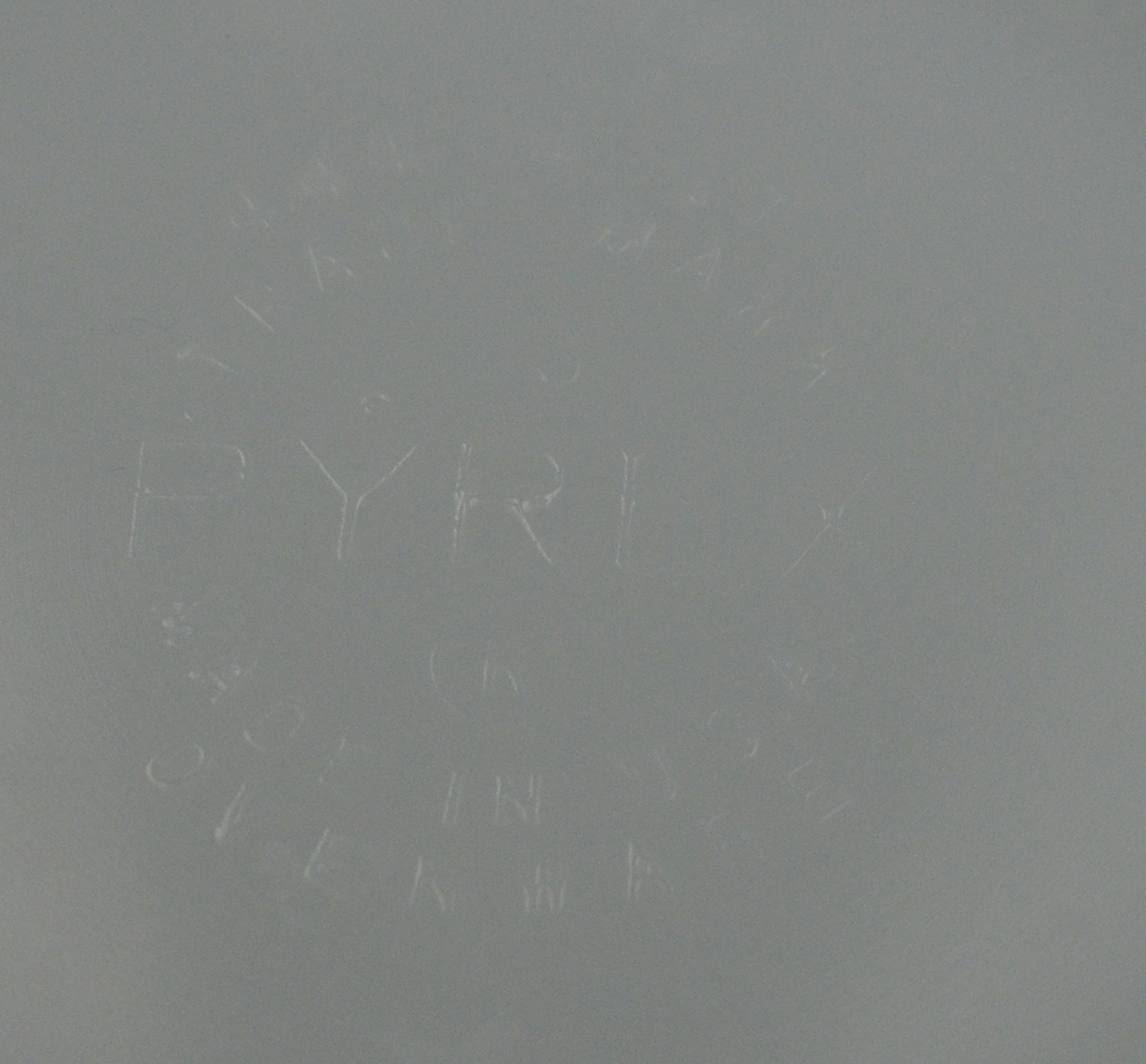 Pyrex 4 Quart Blue Cinderella Mixing Bowl - Snowflake Garland Pattern