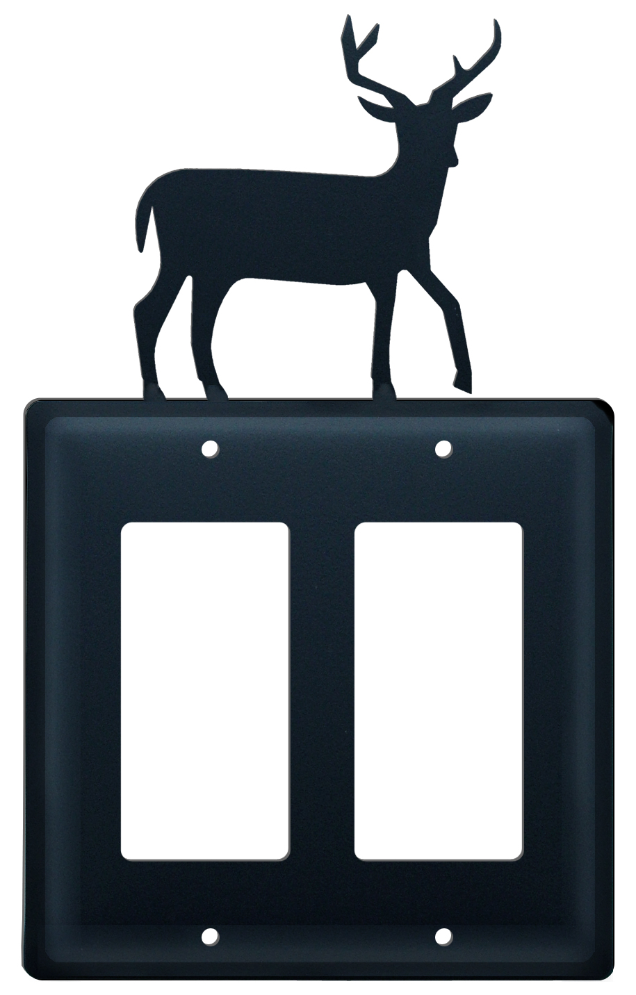 Deer - Double GFI Cover