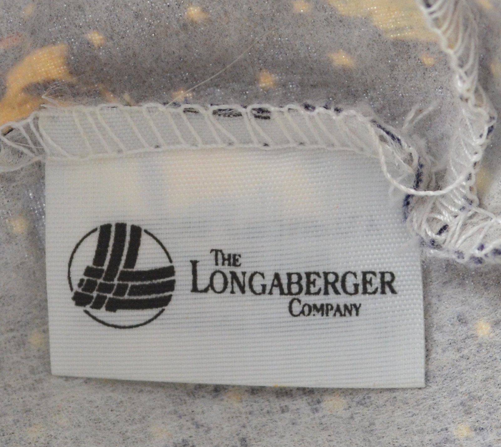 Longaberger Basket Liner - Sail Boat Pattern