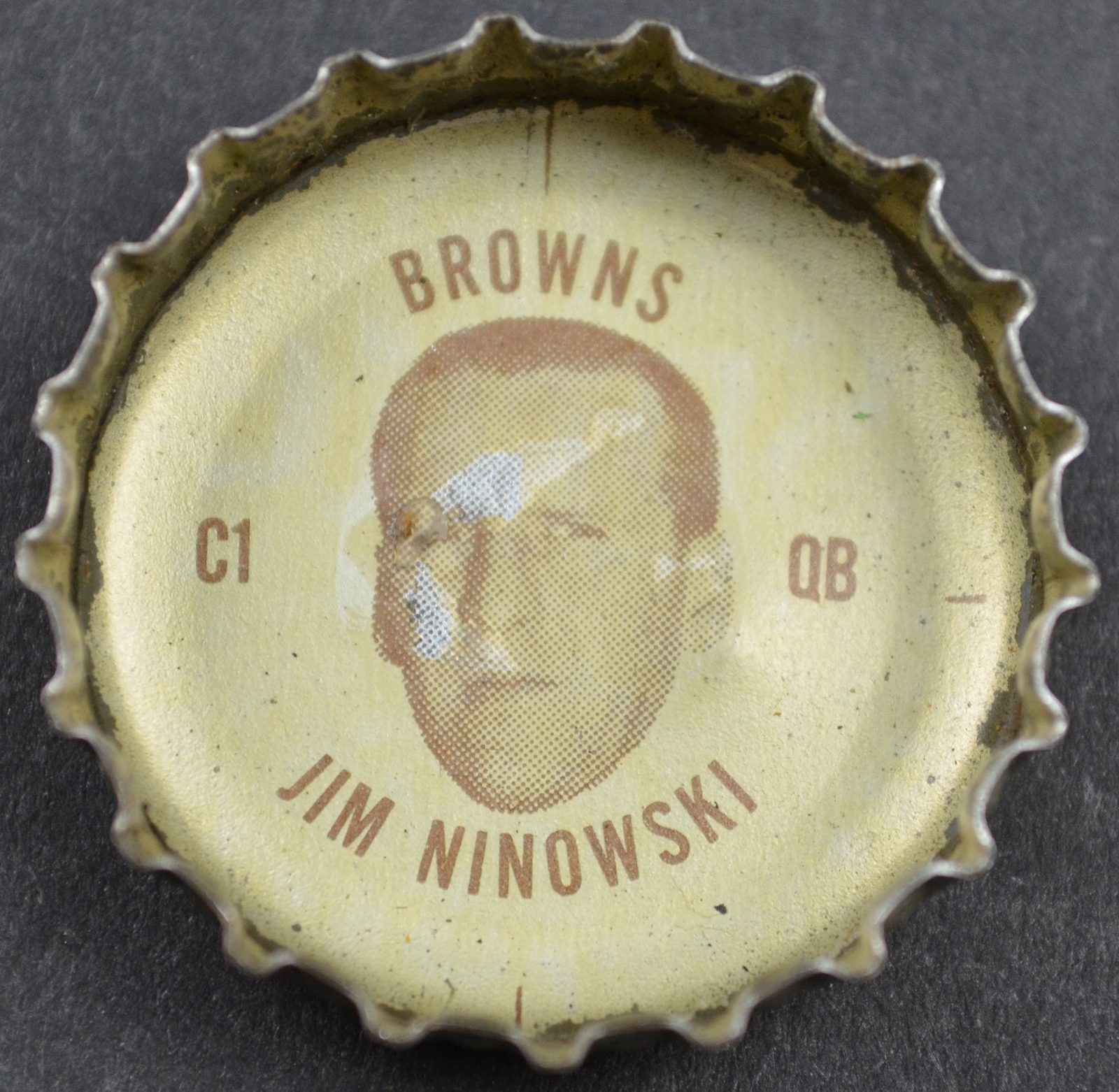 Sprite | Bottle Caps, Cleveland Browns, Jim Ninowski, NFL